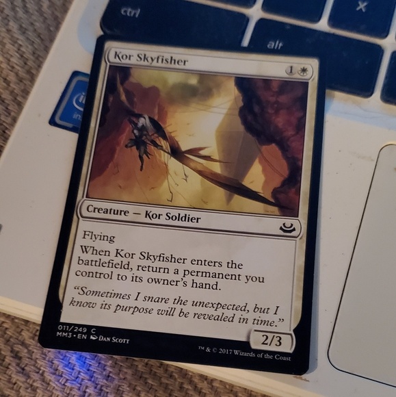 Other | Kor Skyfisher Magic Card | Poshmark